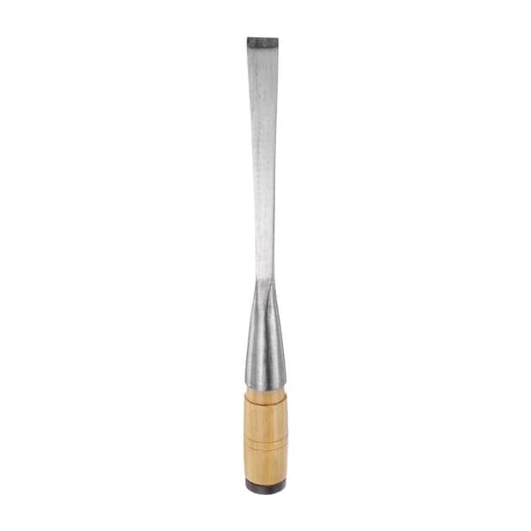 Straight Wood Chisel 5/7" Beveled Edge Blade Woodworking Hand Tools - Wooden, Silver - Bed Bath ...